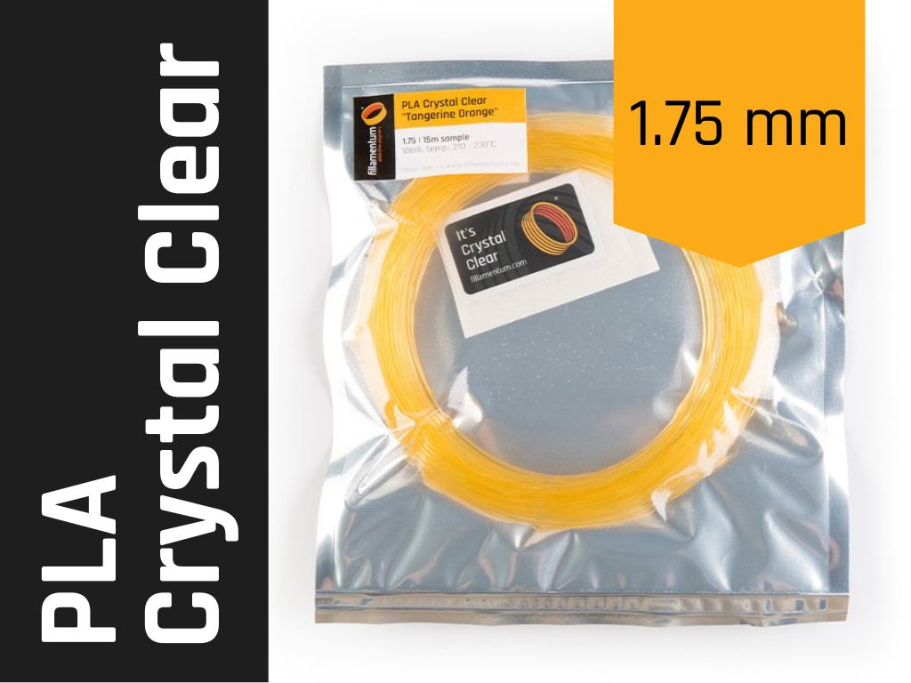 15 m Sample | 1.75 mm | PLA Crystal Clear – Fillamentum.com