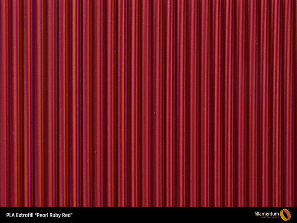 PLA Extrafill "Pearl Ruby Red" – Fillamentum.com