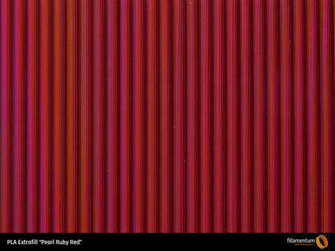 PLA Extrafill "Pearl Ruby Red" – Fillamentum.com