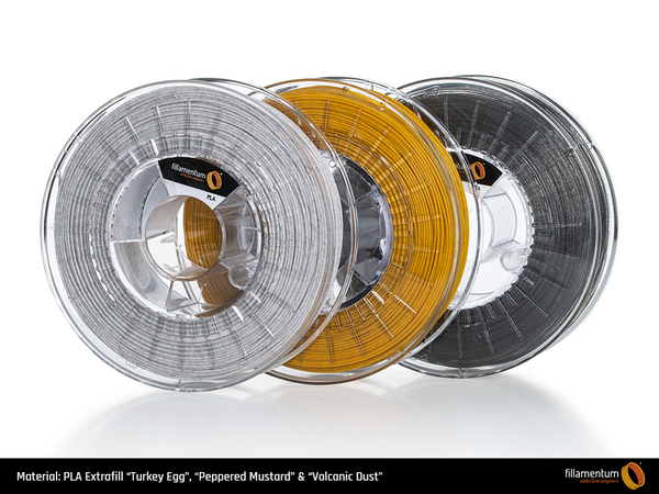 PLA Extrafill "Peppered Mustard" – Fillamentum.com